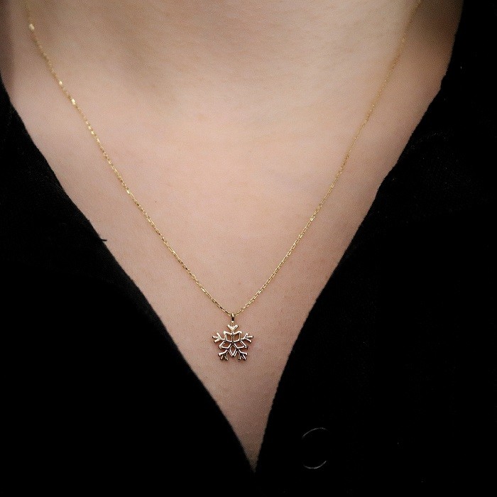 Minimal Kolyeler - Karınca Kuyumcu - Kar Tanesi Kolye