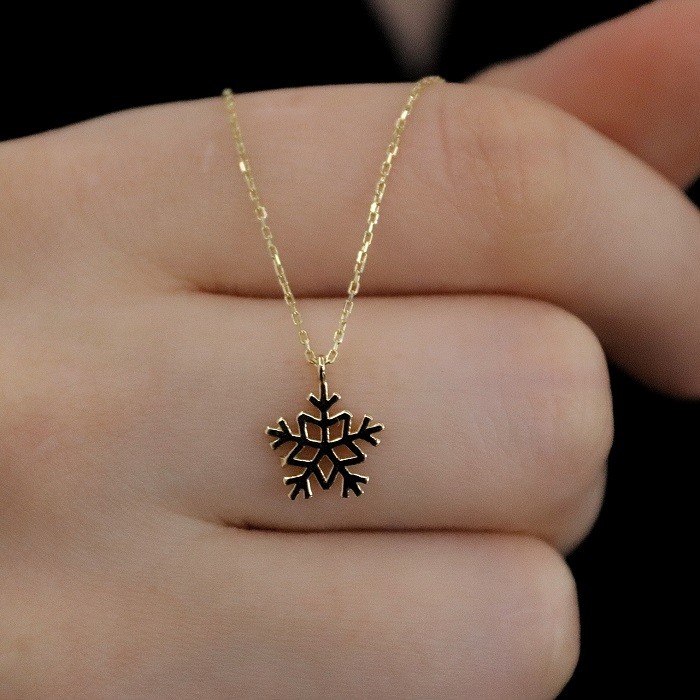 Minimal Kolyeler - Karınca Kuyumcu - Kar Tanesi Kolye